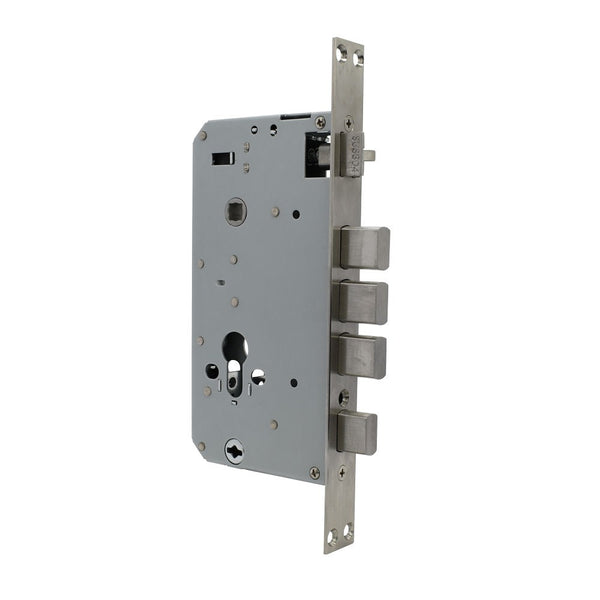 McGrath Euro Mortice Lock, 60mm Backset with 68mm Pitch, 8mm Spindle H ...